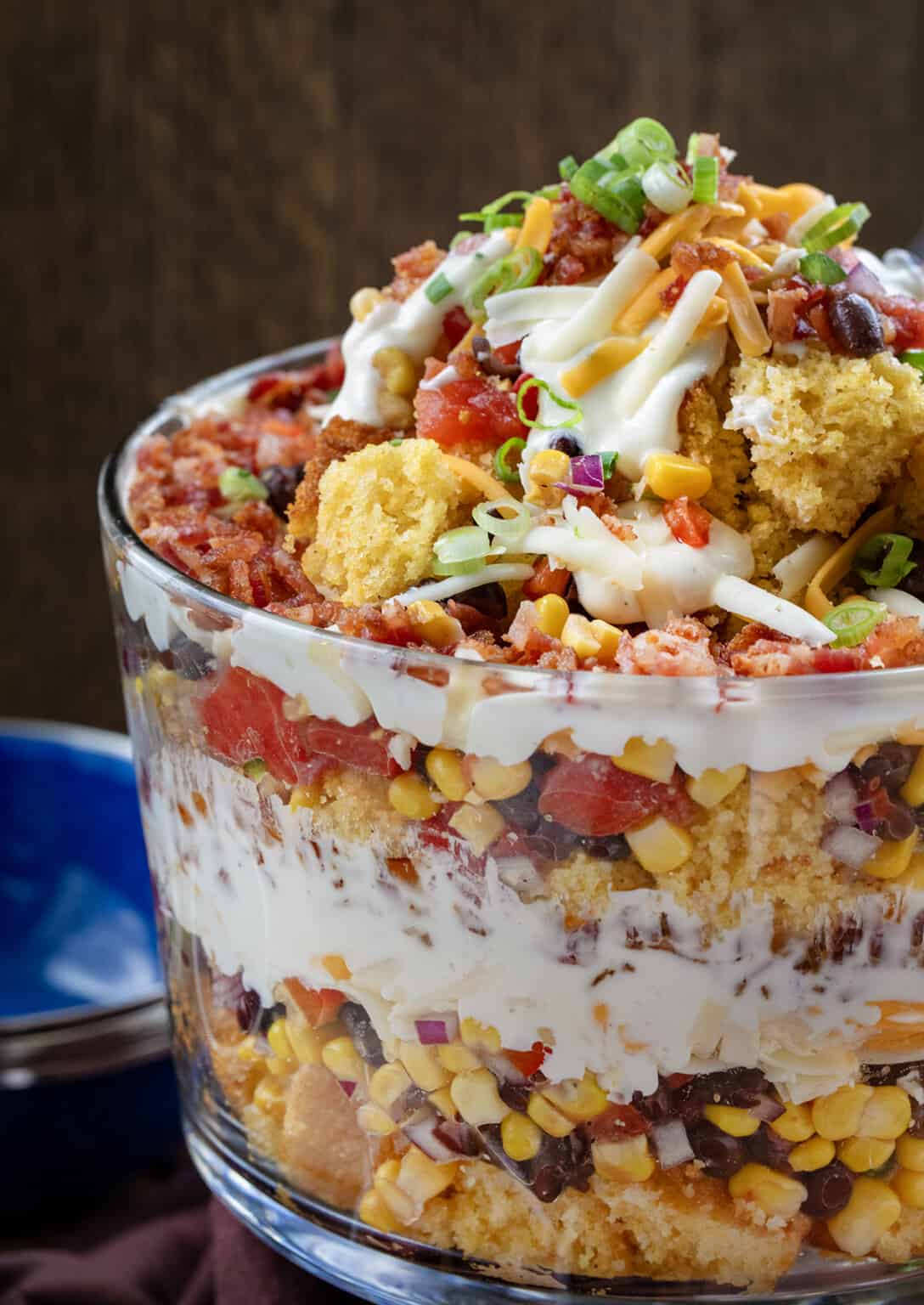 Cowboy Cornbread Trifle - I Am Homesteader