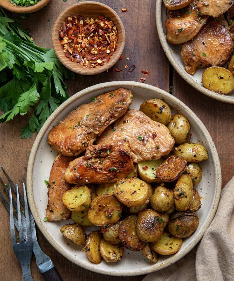 Cowboy Butter Chicken and Potatoes - I Am Homesteader