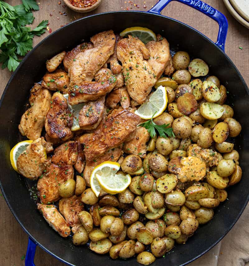 Cowboy Butter Chicken and Potatoes - I Am Homesteader