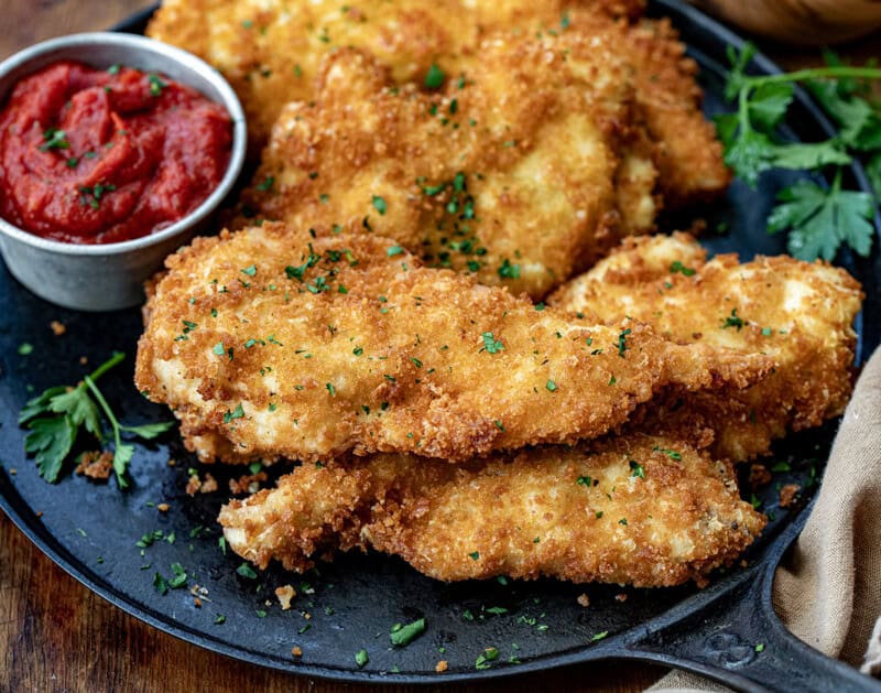 Easy Chicken Cutlets - I Am Homesteader