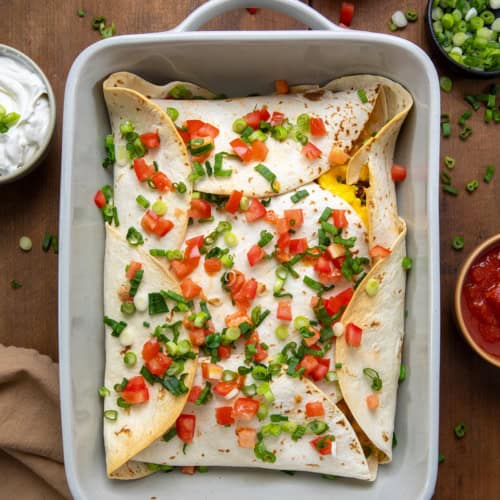 Giant Breakfast Wrap - I Am Homesteader