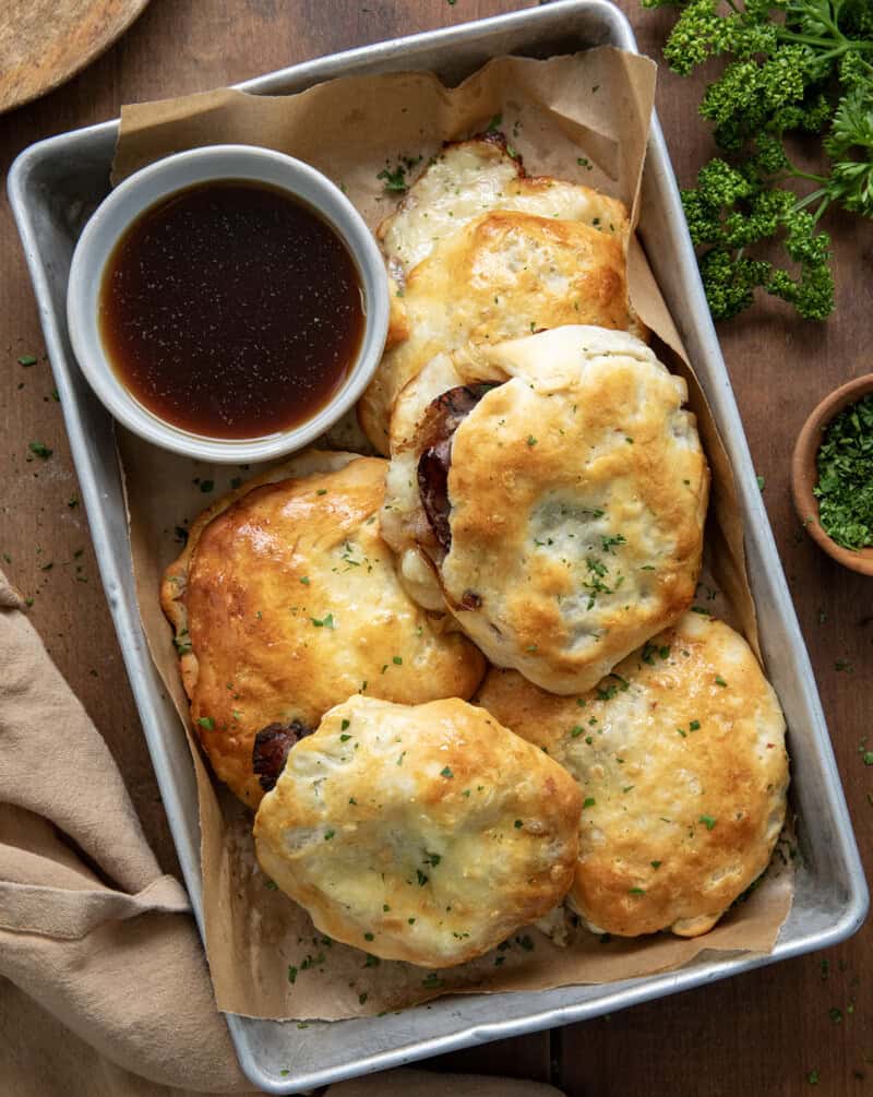 French Dip Biscuits - I Am Homesteader