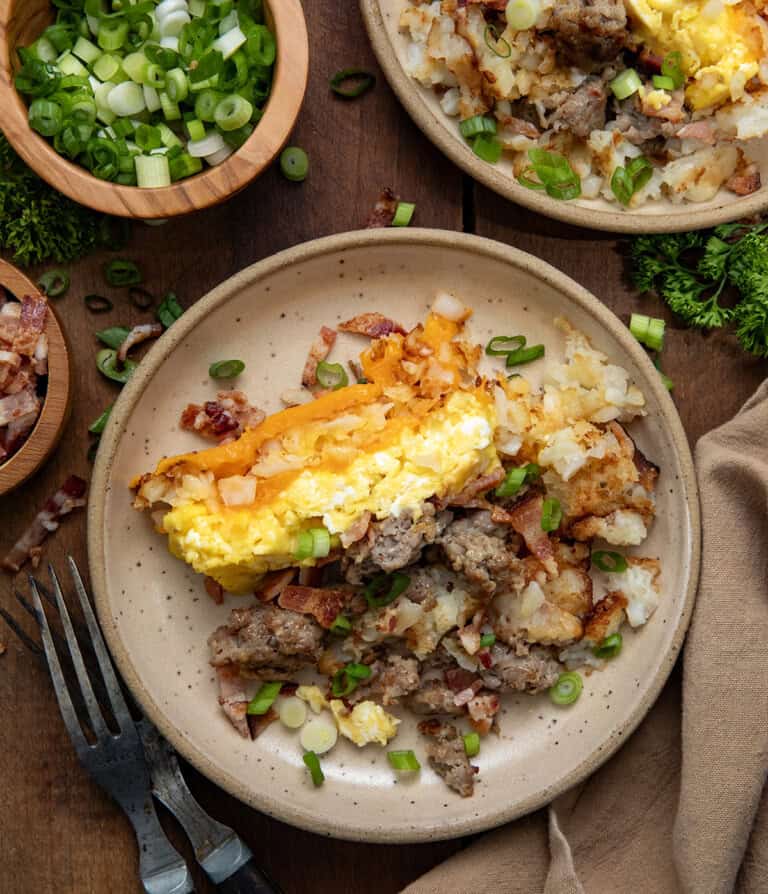 Hash Brown Breakfast Loaf - I Am Homesteader