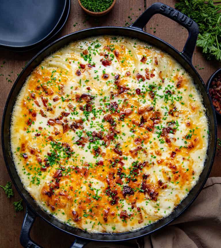 Loaded Scalloped Potatoes - I Am Homesteader