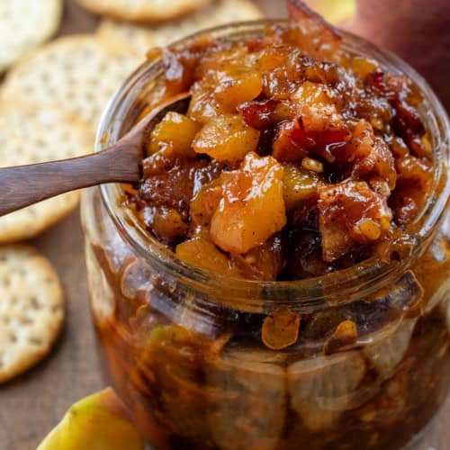 Peach Bacon Jam - I Am Homesteader