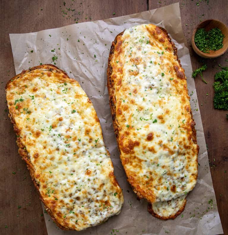 Cowboy Butter Garlic Bread - I Am Homesteader