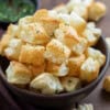 Garlic Parmesan Puffs - I Am Homesteader