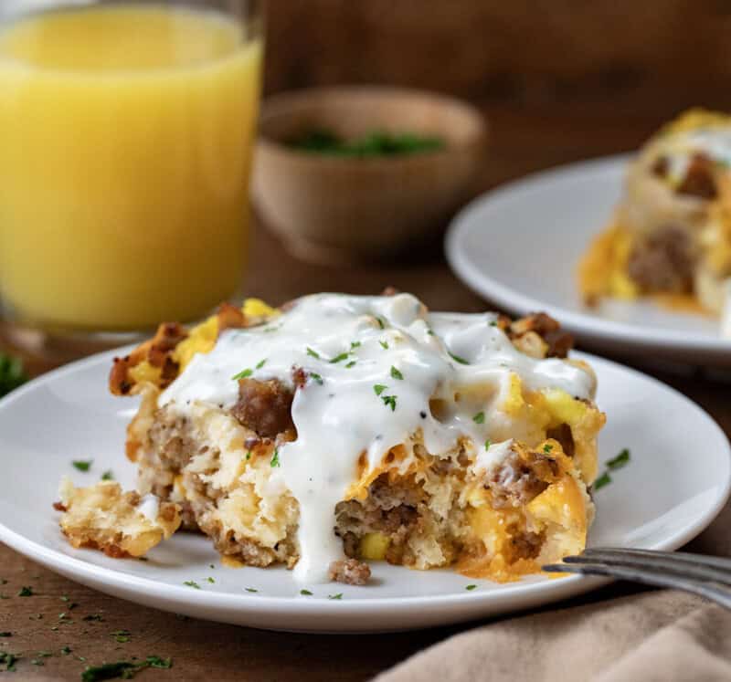 Sausage Egg and Cheese Breakfast Rolls - I Am Homesteader