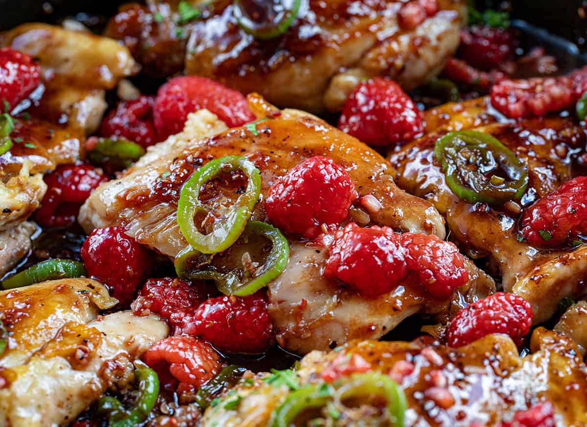 Jalapeno Raspberry Chicken - I Am Homesteader