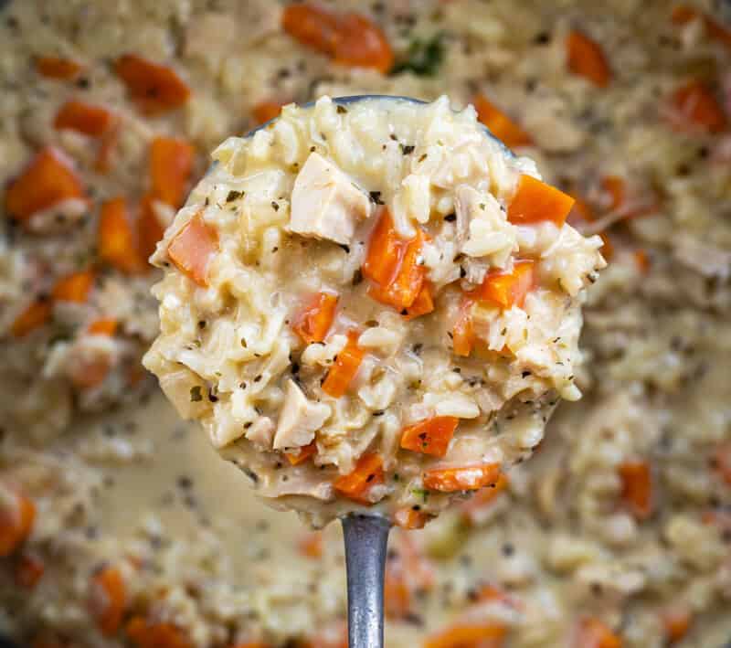 Crack Chicken and Rice Soup - I Am Homesteader