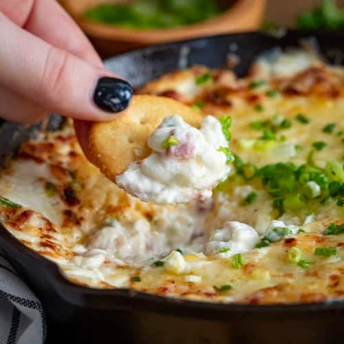 Hot Ham and Cheese Dip - I Am Homesteader