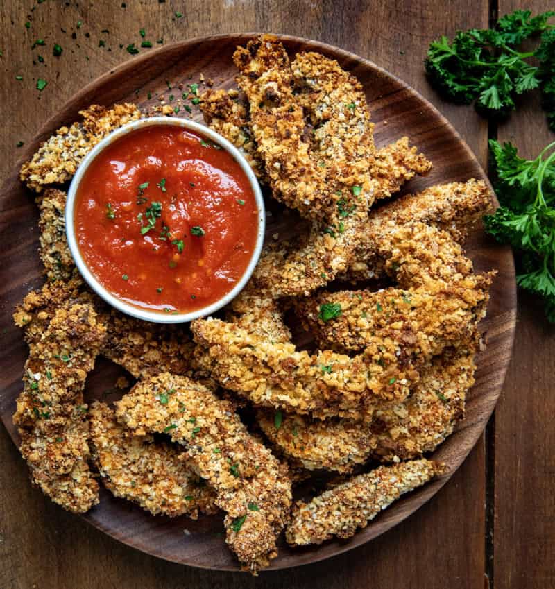 Portobello Mushroom Fries - I Am Homesteader