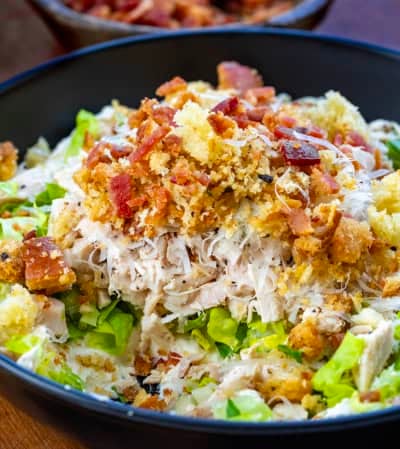 Chicken Caesar Salad Dip - I Am Homesteader