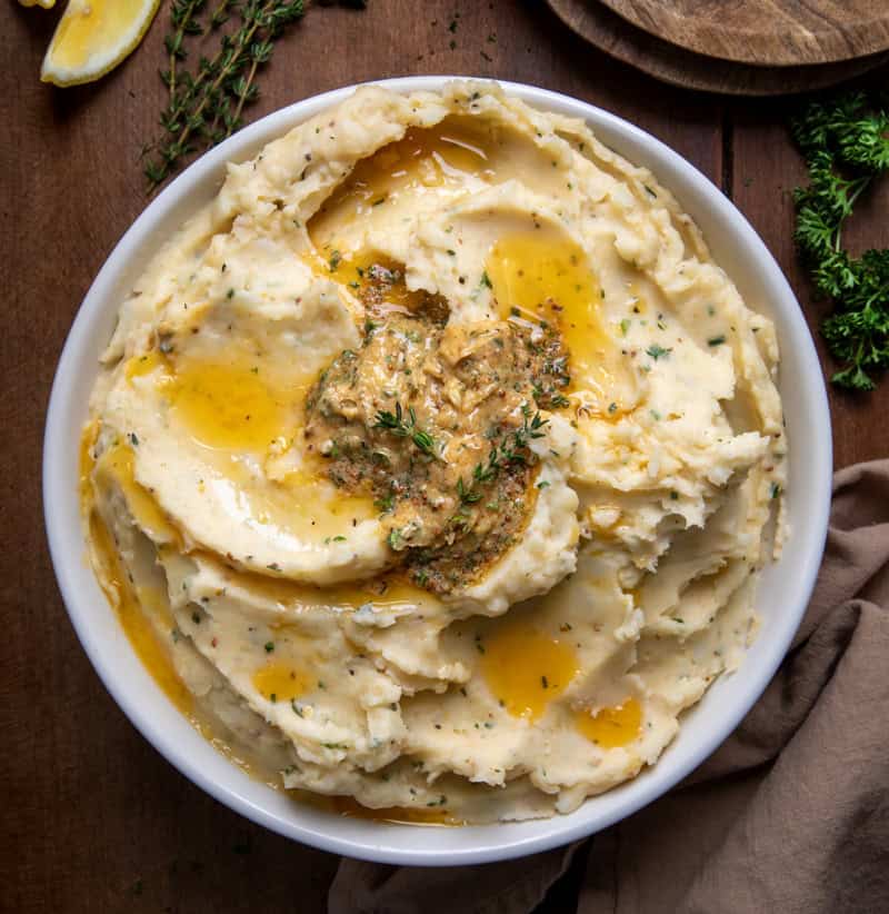 Cowboy Butter Mashed Potatoes - I Am Homesteader