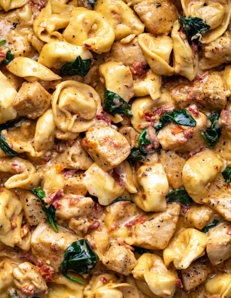 Tuscan Chicken Tortellini - I Am Homesteader