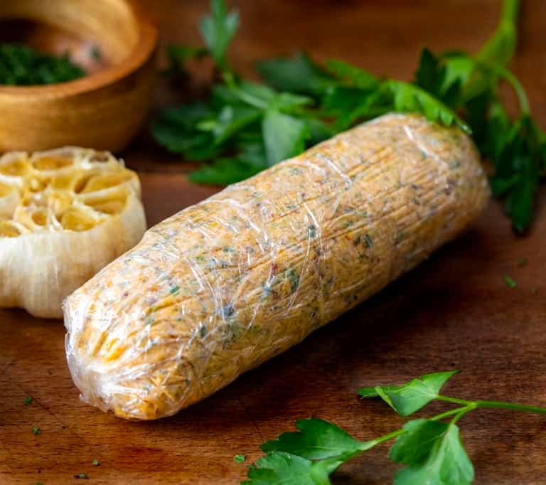 Roasted Garlic Cowboy Butter - I Am Homesteader