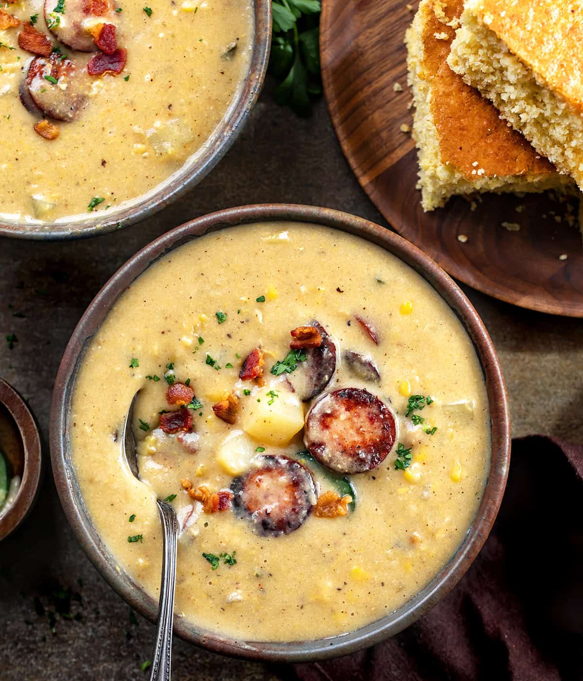Cowboy Corn Chowder - I Am Homesteader