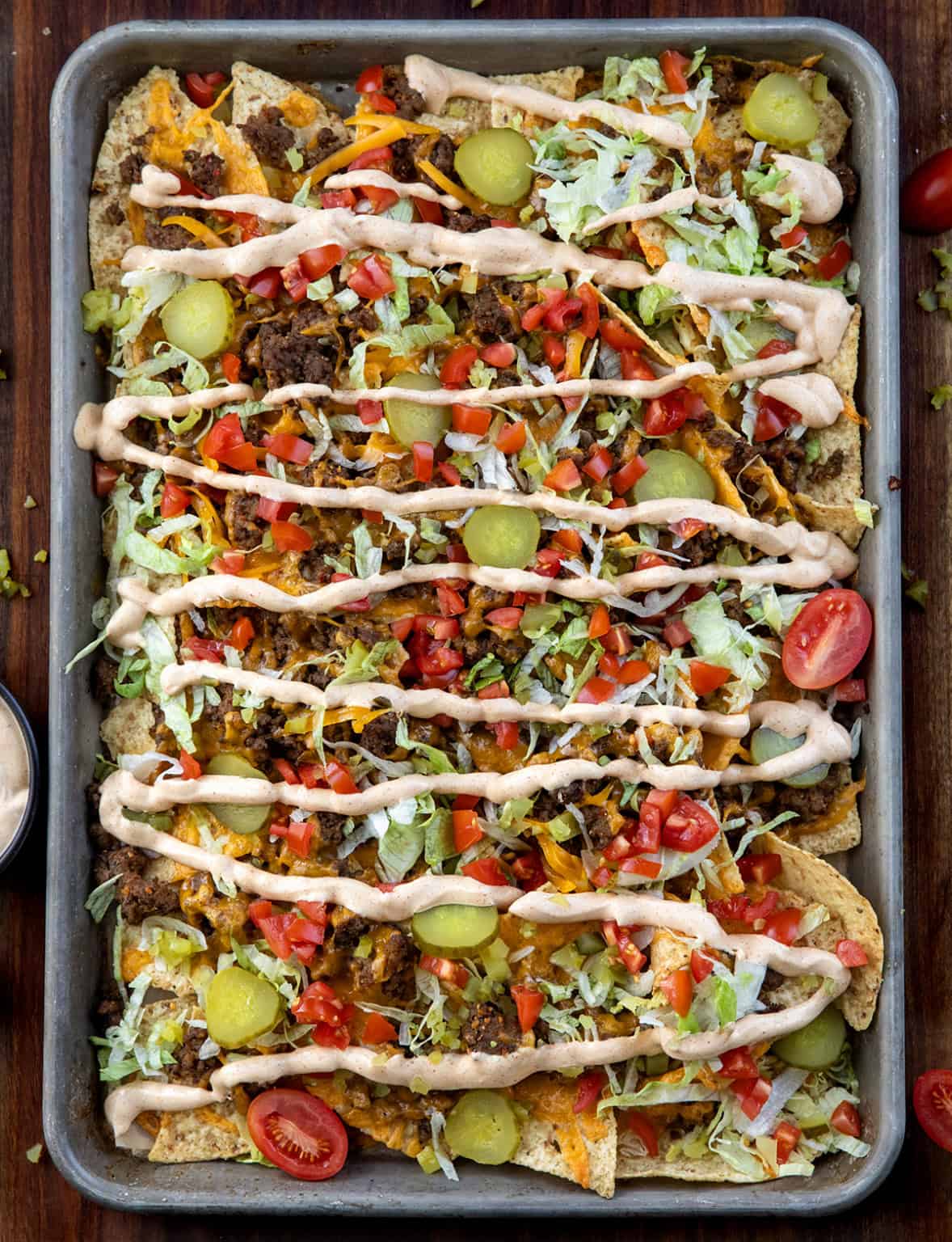 Cheeseburger Nachos - I Am Homesteader