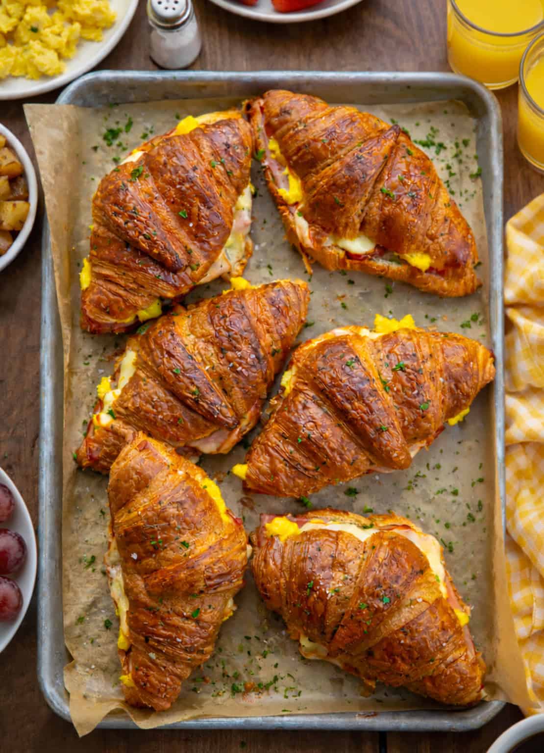 Breakfast Croissant Bake - I Am Homesteader