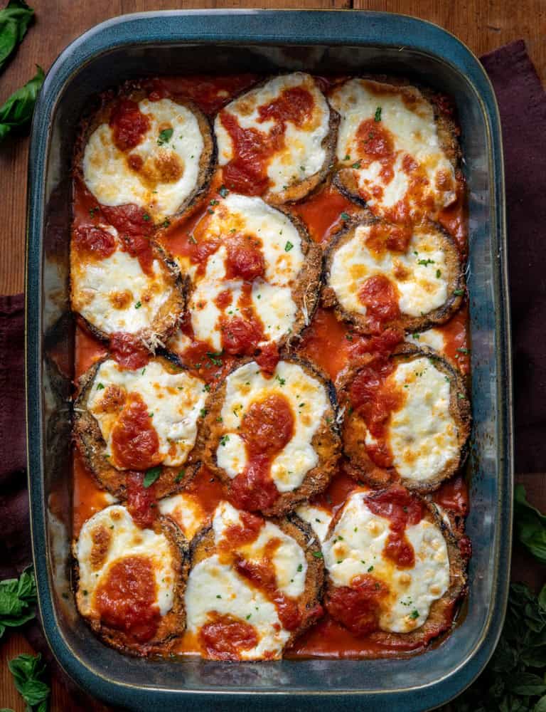 Eggplant Parmesan - I Am Homesteader